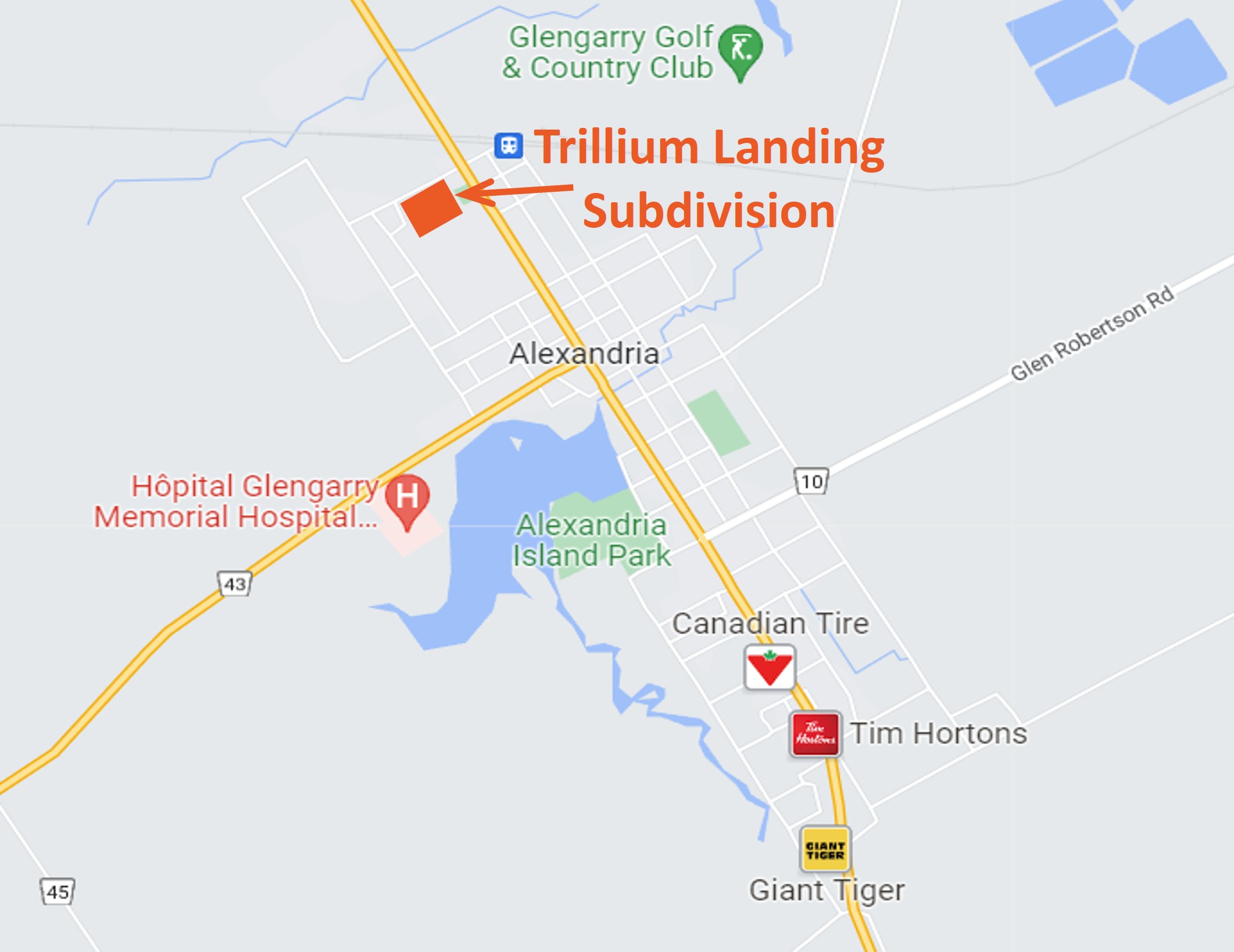 The Subdivision | Trillium Landing